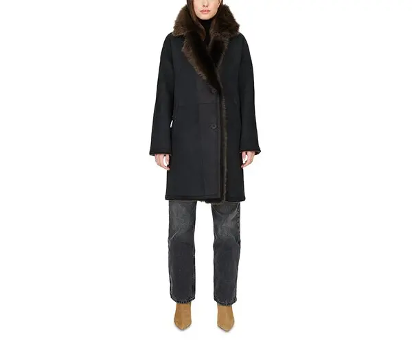 HISO August Reversible Shearling Jacket