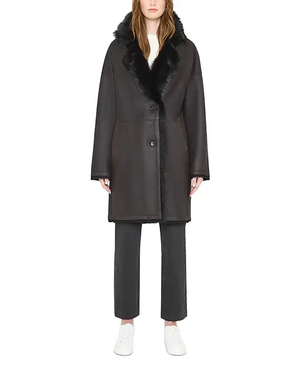 HISO August Reversible Shearling Jacket