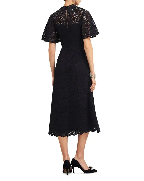 HOBBS LONDON Aylesbury Lace Midi Dress