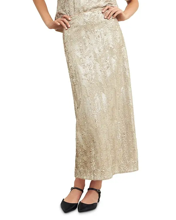 HOBBS LONDON Sequined Marlowe Maxi Skirt