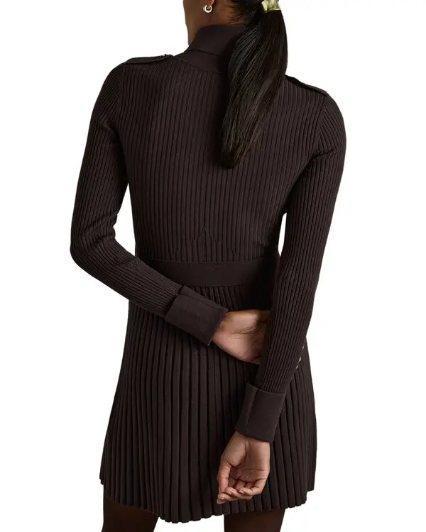 reiss vinnie knit mini dress In Brown - 40% Off Style-Color-Dim:AD3D105597_AA967_M