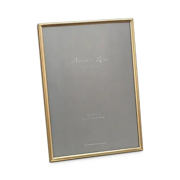 ADDISON ROSS Thin Matte Picture Frame, 5 X 7 - Gold