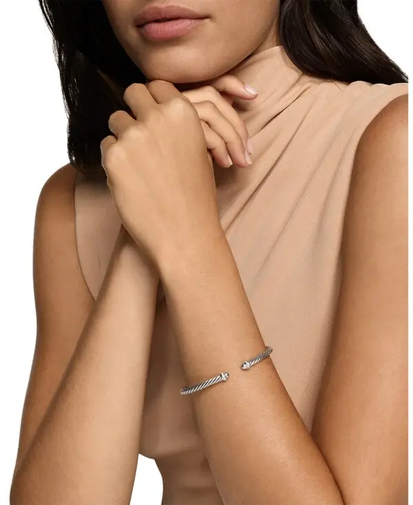 David Yurman Cablespira Flex Bracelet - Silver