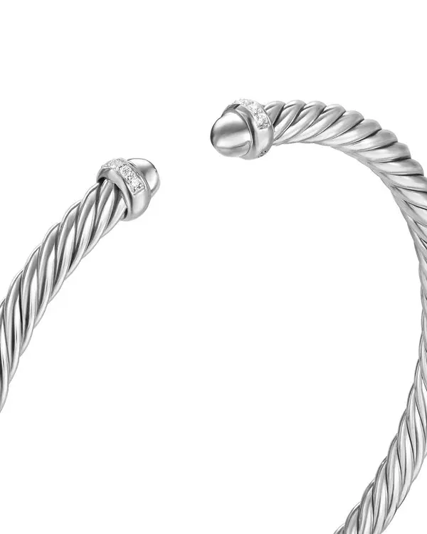 David Yurman Cablespira Flex Bracelet - Silver