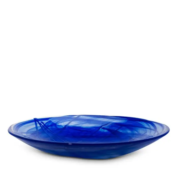 KOSTA BODA Contrast Dish - Blue