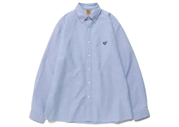 HUMAN MADE Oxford Bd Shirt - Blue