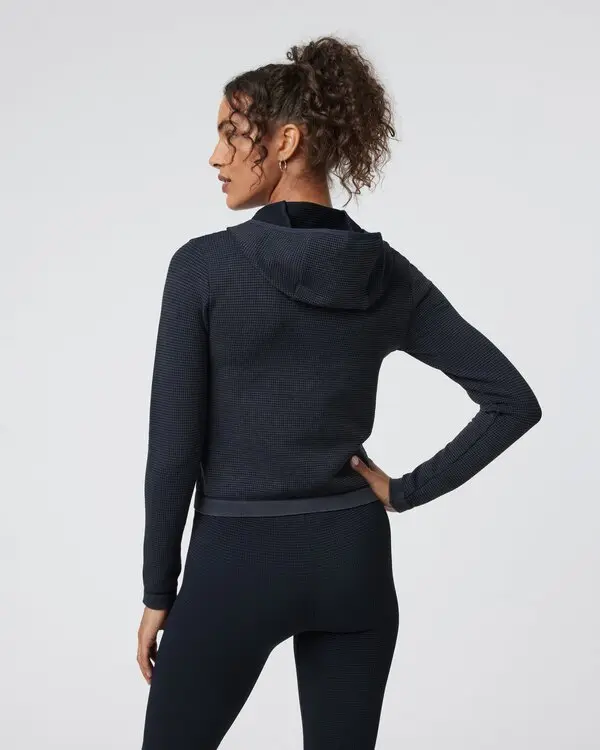 Vuori Waffle Seamless Zip Hoodie