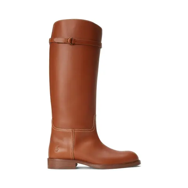 Ralph Lauren Calfskin Tall Riding Boots