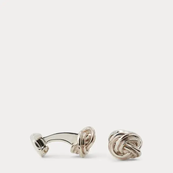 Ralph Lauren Sterling Knot Cuff Links - Silver