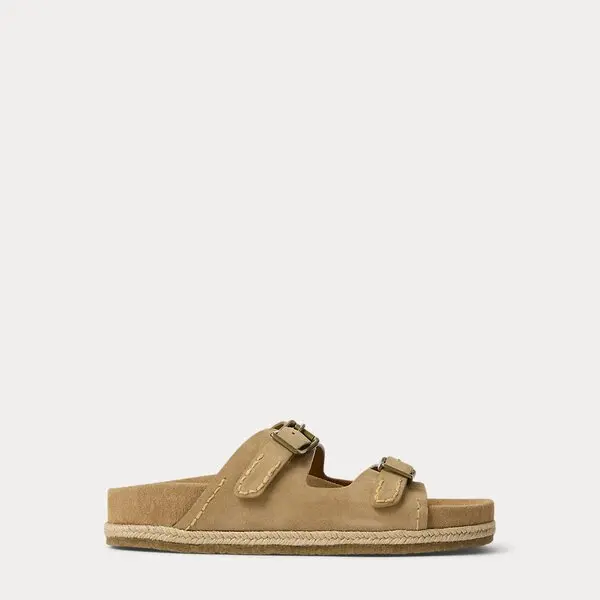 Ralph Lauren Turbach Suede Sandals