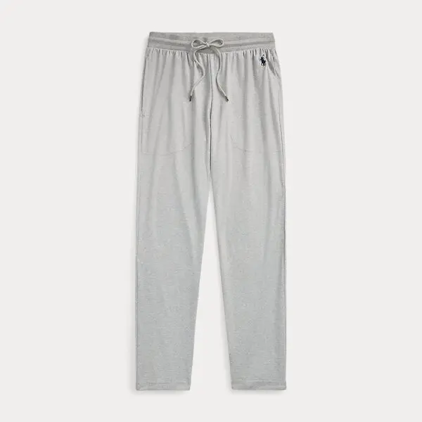 Ralph Lauren Mercerized Cotton Pajama Pant - Andover Heather