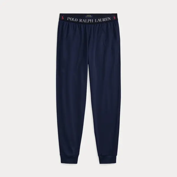 Ralph Lauren Mercerized Cotton Sleep Jogger - Cruise Navy