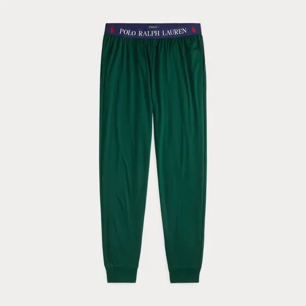 Ralph Lauren Mercerized Cotton Sleep Jogger - Moss Agate