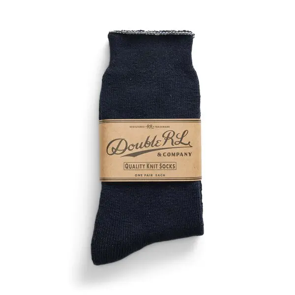 Ralph Lauren Heathered Stretch Cotton-blend Socks