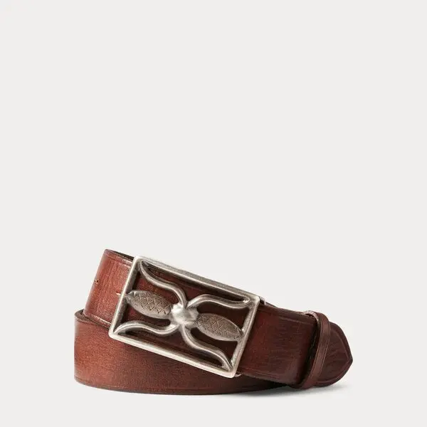 Ralph Lauren Leather Belt - Vintage Brown
