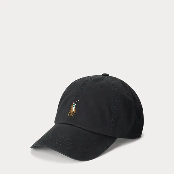 Ralph Lauren Stretch-cotton Twill Ball Cap - Black