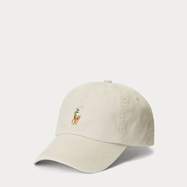 Ralph Lauren Stretch-cotton Twill Ball Cap - Khaki Tan
