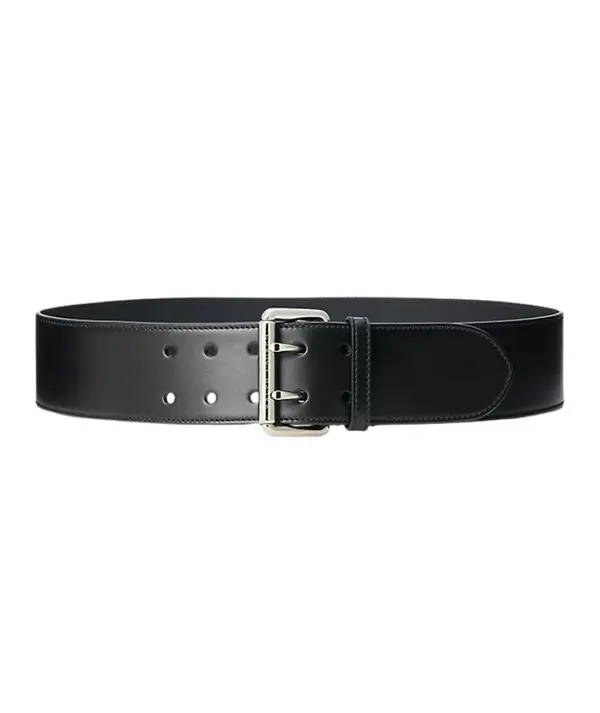 Ralph Lauren Calfskin Double-prong Belt - Black