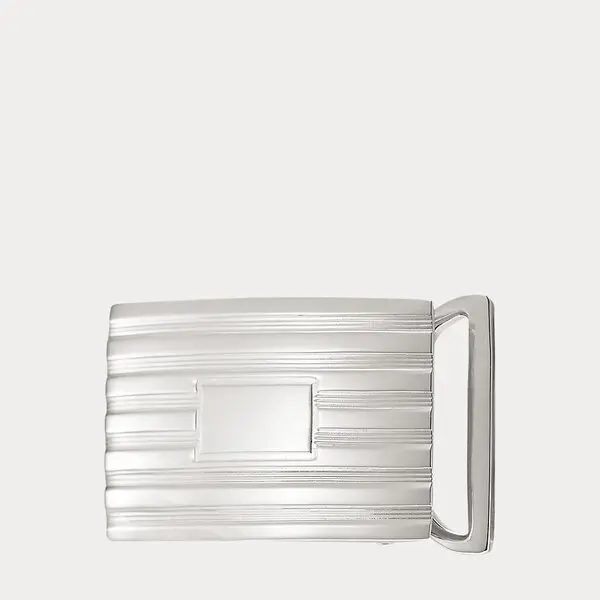 Ralph Lauren Engine-turned Belt Buckle