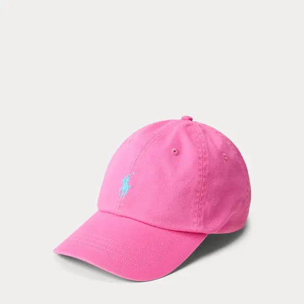 Ralph Lauren Cotton Chino Ball Cap - Baza Pink