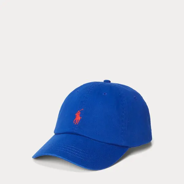 Ralph Lauren Cotton Chino Ball Cap - Heritage Royal