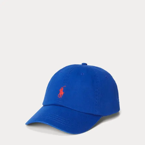 Ralph Lauren Cotton Chino Ball Cap - Heritage Royal