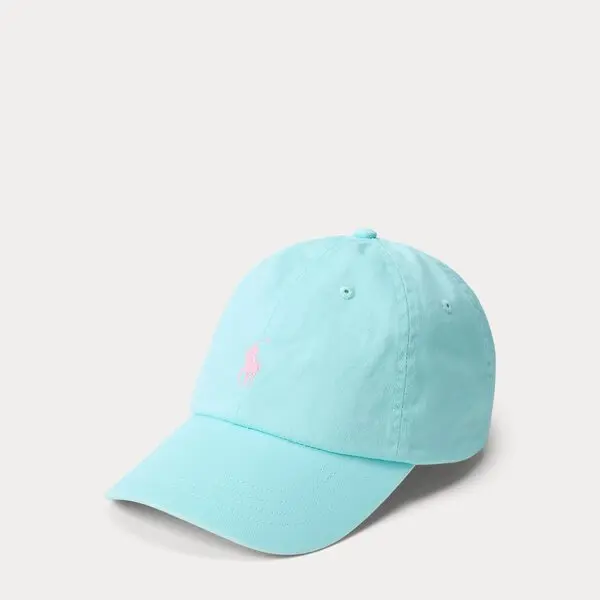Ralph Lauren Cotton Chino Ball Cap - New Aqua