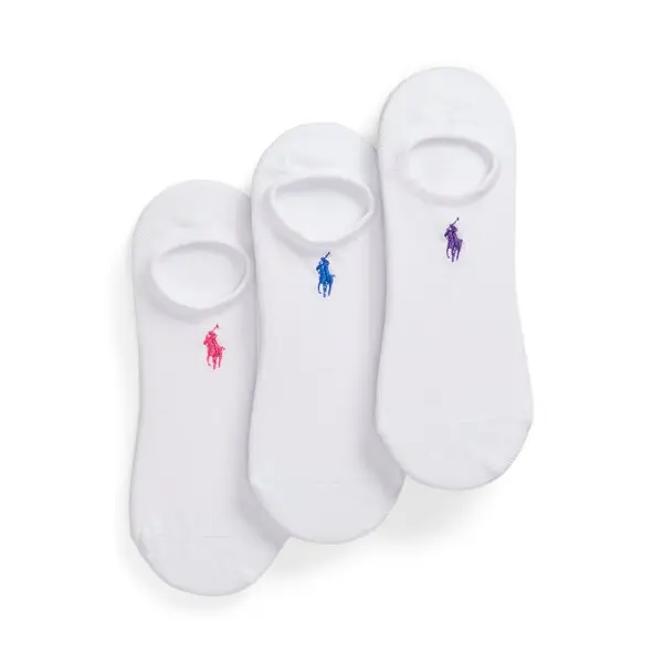 Ralph Lauren Gripper Ankle Socks 6-pack