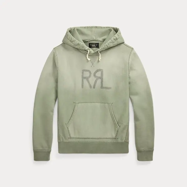Ralph Lauren Ranch Logo Hoodie - Faded Mint