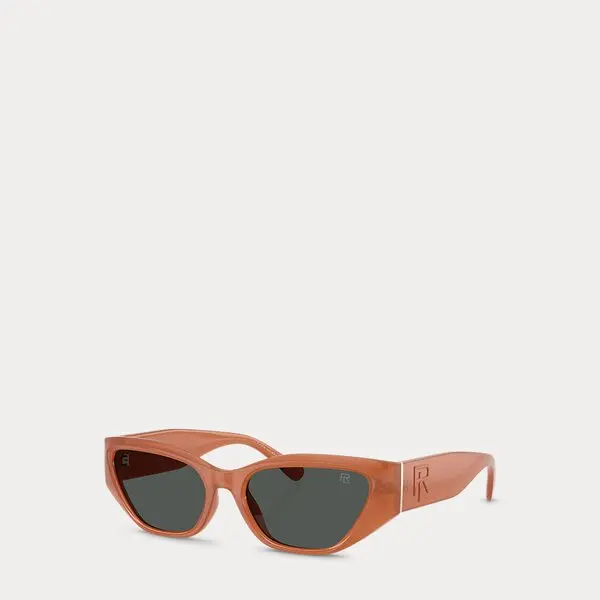 Ralph Lauren Square Sunglasses - Transparent Amber