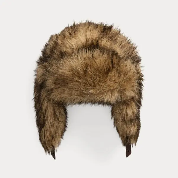 Ralph Lauren Faux-fur Trapper Hat - Brown