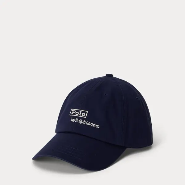 Ralph Lauren Logo-embroidered Twill Cap - Newport Navy
