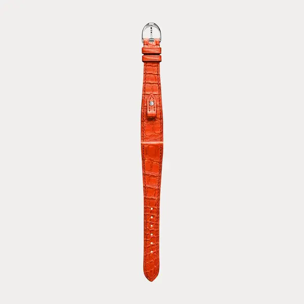 Ralph Lauren Petite Stirrup Alligator Watch Strap