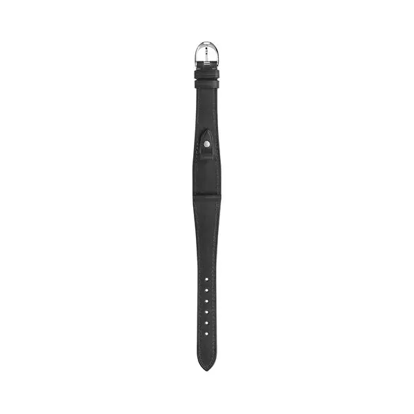 Ralph Lauren Petite Stirrup Calfskin Watch Strap - Black