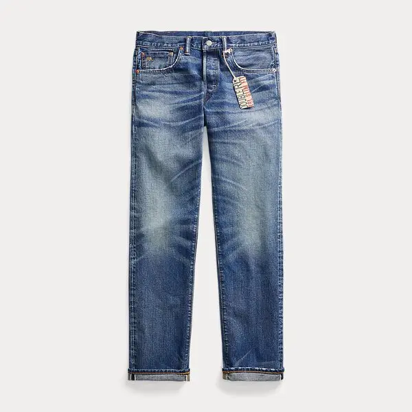 Ralph Lauren Slim Fit Hillsview Selvedge Jean Hillsview Wash - Main Image