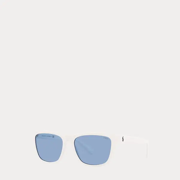 Ralph Lauren Square Sunglasses - Matte White