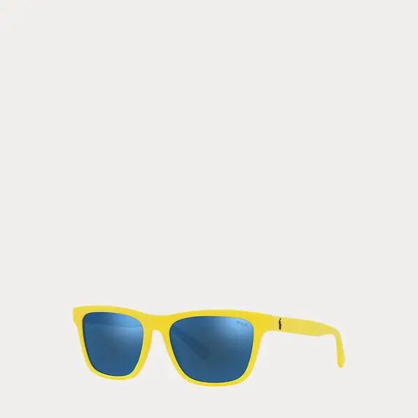 Ralph Lauren Square Sunglasses - Matte Yellow