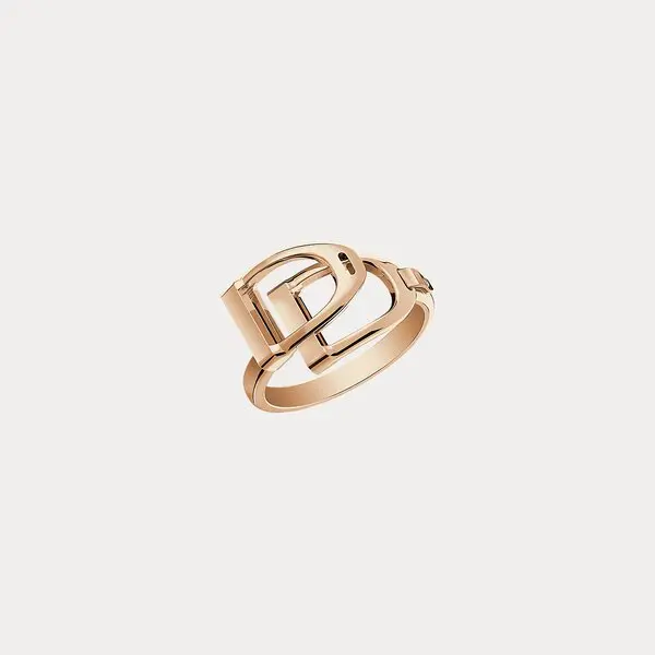 Ralph Lauren 18k Rose Gold Double-stirrup Ring - K Rose Gold