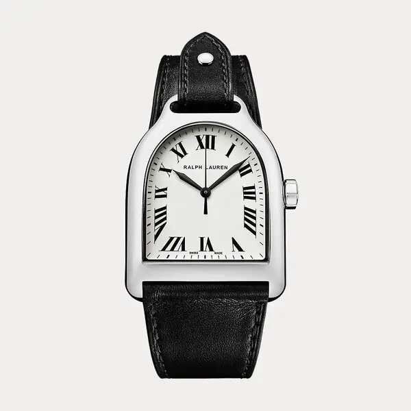Ralph Lauren Stirrup Large Watch - White Dial