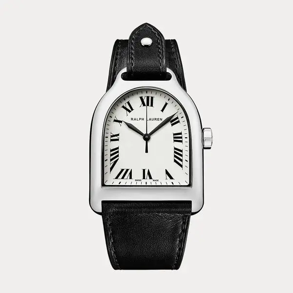 Ralph Lauren Stirrup Large Watch - White Dial