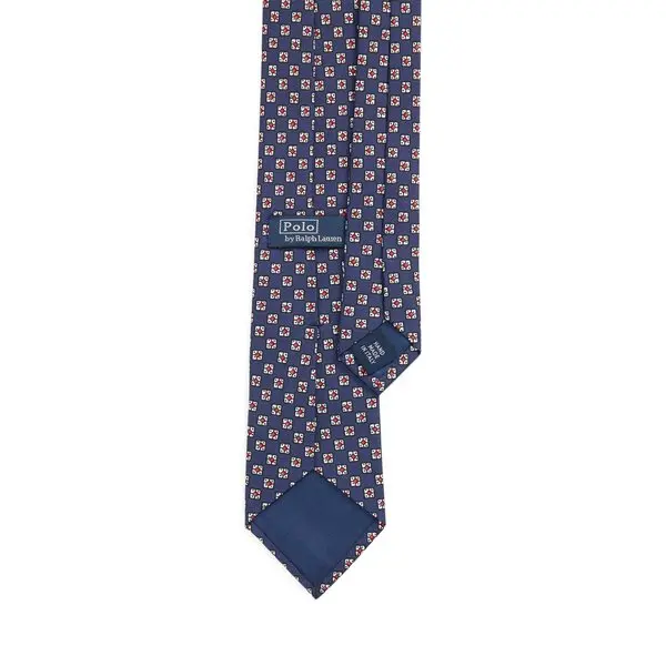 Ralph Lauren Square-print Silk Twill Neck Tie