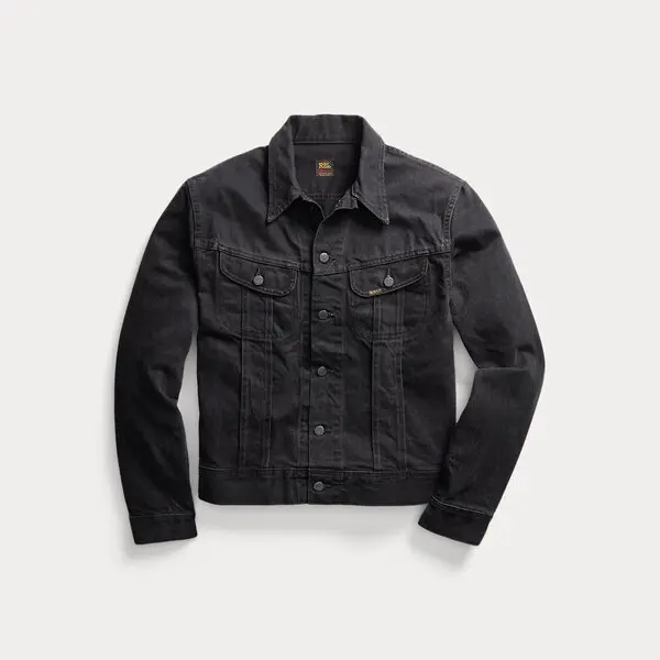 Ralph Lauren Denim Trucker Jacket - Black Wash