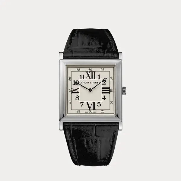 Ralph Lauren 867 32 Mm Watch - White Dial