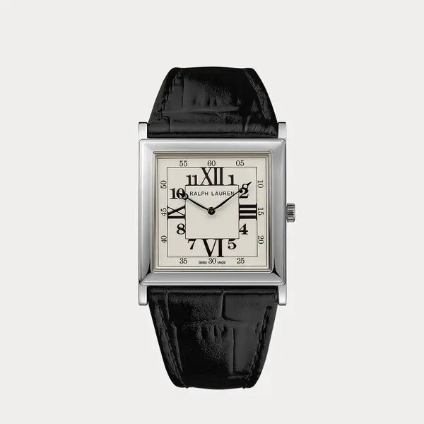 Ralph Lauren 867 32 Mm Watch - White Dial