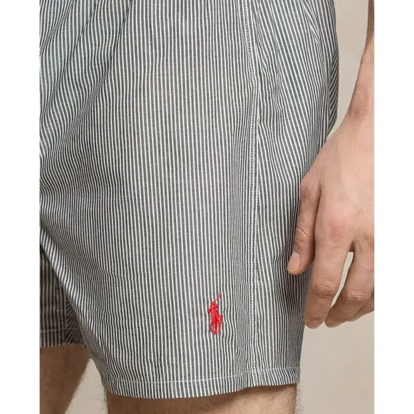 Ralph Lauren Classic Woven Cotton Boxer 5-pack - Grey/blue