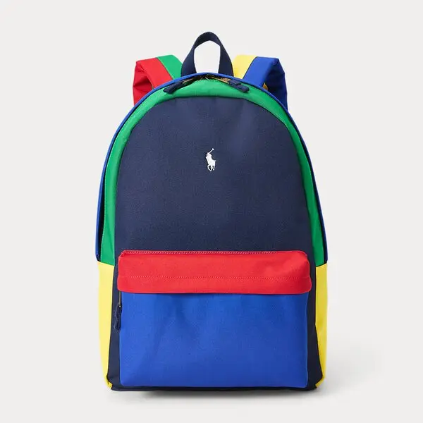Ralph Lauren Color-blocked Backpack - Multi