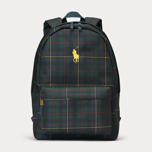 Ralph Lauren Big Pony Backpack - Plaid | Editorialist