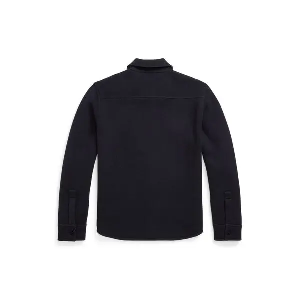 Ralph Lauren Birdseye Jacquard Wool Workshirt Sweater