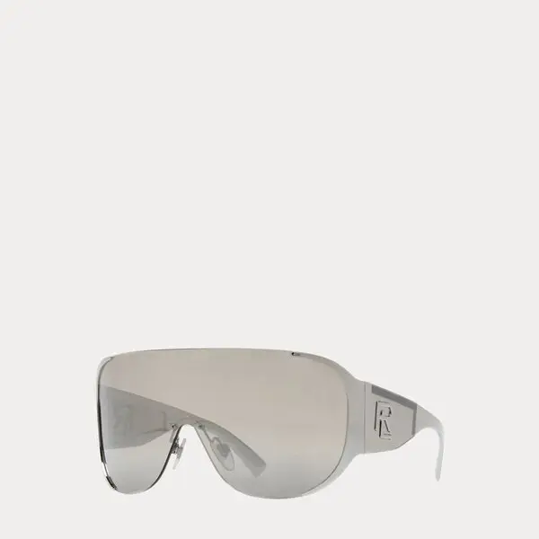 Ralph Lauren Shield Sunglasses - Silver