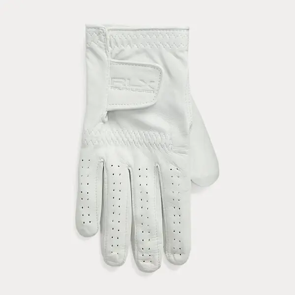 Ralph Lauren Cabretta Leather Right-hand Golf Glove - White